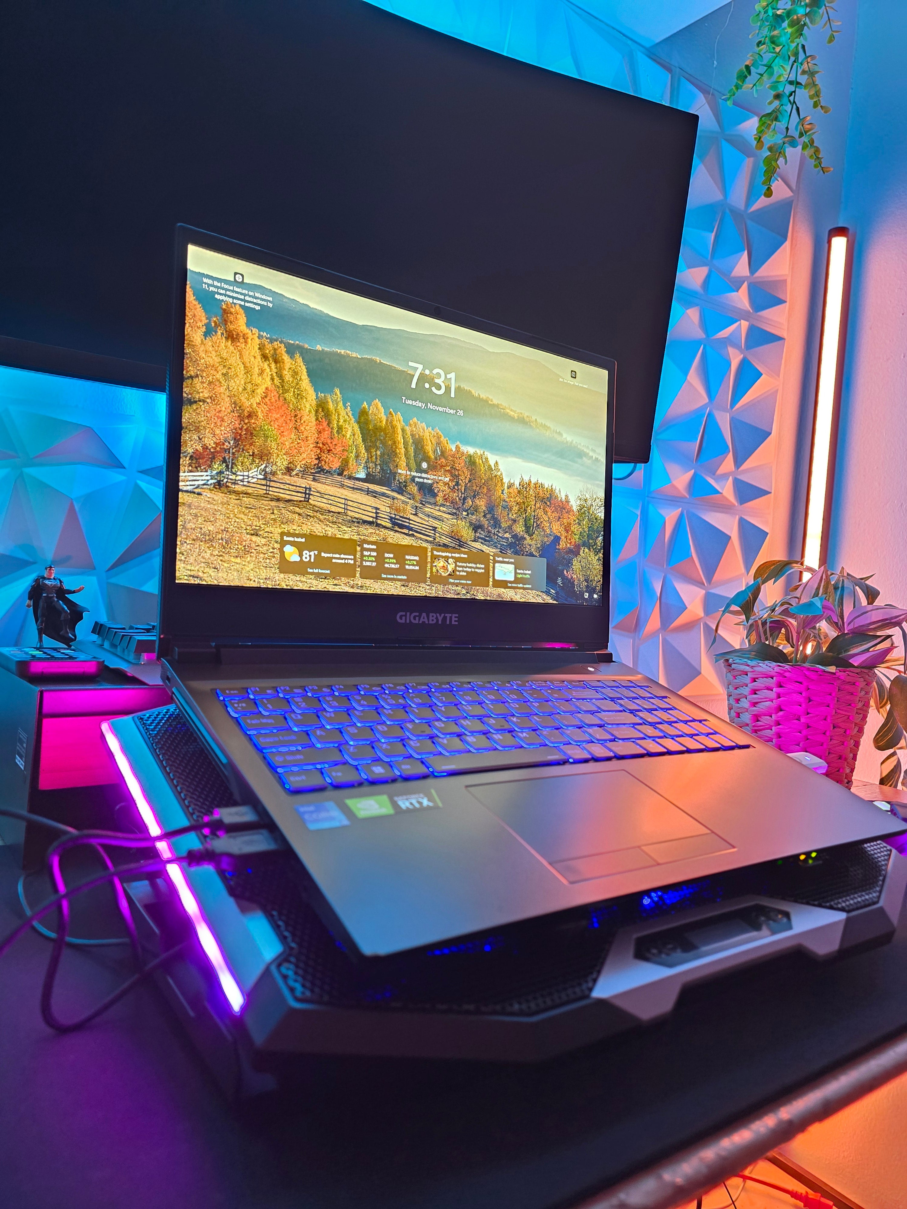 Laptop Gaming Gigabyte G5 KD RTX 3060, 32 GB RAM, 1.5 TB ( Remanufactu ...